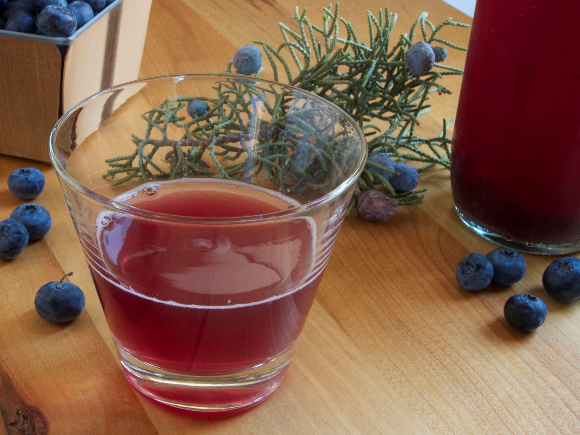 Three Stone Hearth. Blueberry Juniper Kefir