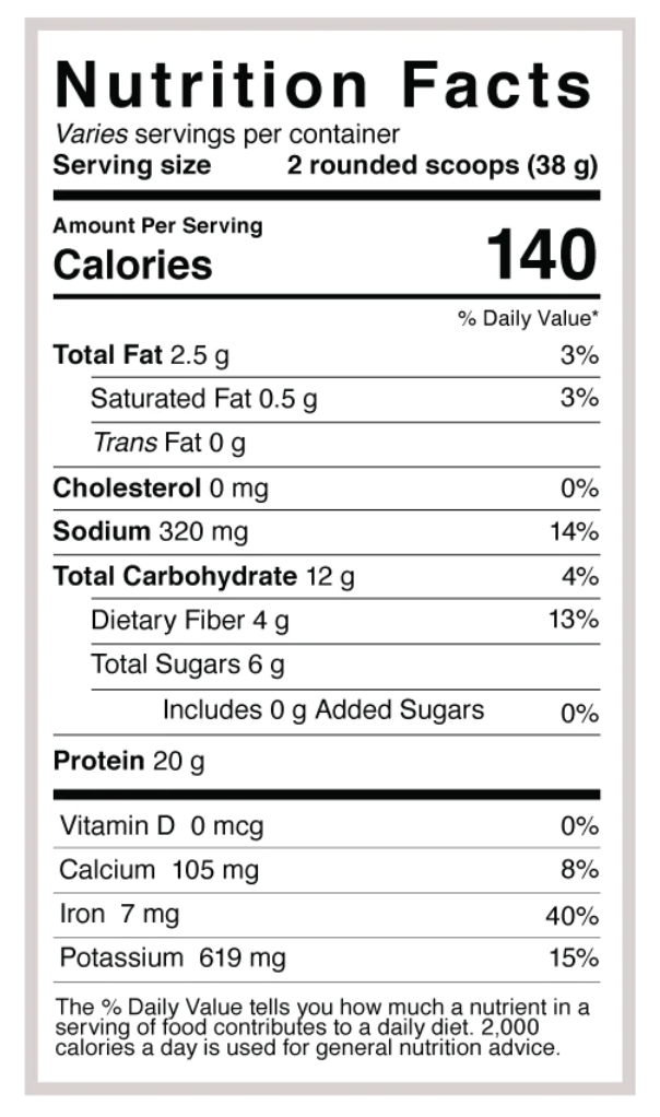 Three Stone Hearth. Sprout Living Epic Protein Green Kingdom